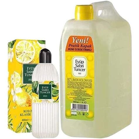 Eyüp Sabri Tuncer 1 Lt Klasik Limon400 Ml Klasik Limon Kolonyası Fiyatları