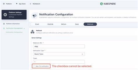 The Skip Tls Verificaition Checkbox Cannot Be Selected · Issue 2326