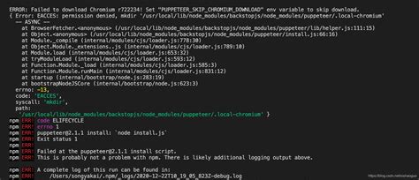 Web前端——工作中遇到的问题总结error Failed To Download Chromium If You Are Beh Csdn博客