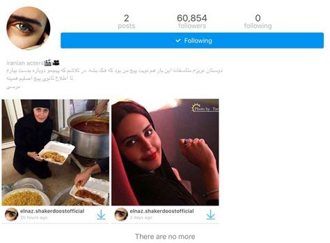 نوبت به الناز شاکردوست رسید صفحه اینستاگرام الناز شاکردوست هم هک شد عکس