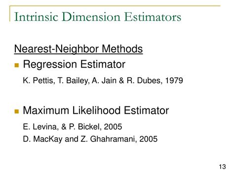 Ppt Estimating Intrinsic Dimension Powerpoint Presentation Free Download Id4449020