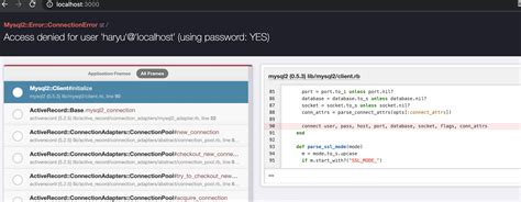 Mysqlsock 権限