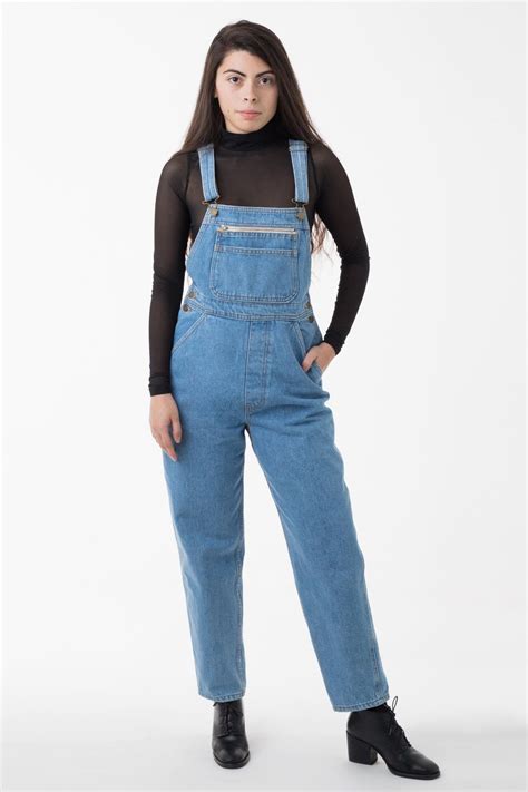 Rdnu07 Unisex Unisex 14 Oz Denim Overall Los Angeles Apparel