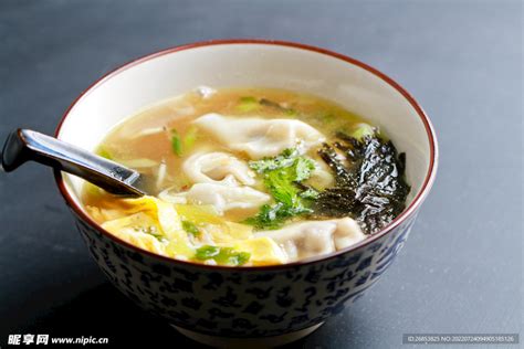 馄饨 摄影图 传统美食 餐饮美食 摄影图库 昵享网nipic Cn