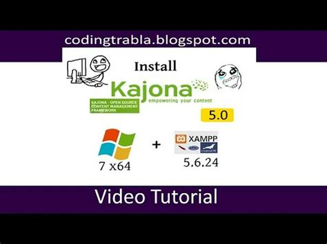 install kajona 5 0 on windows 7 localhost opensource php cms cmf byao
