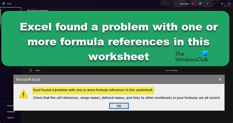 Excel Formula References Issue