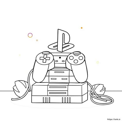 Coloriage Playstation