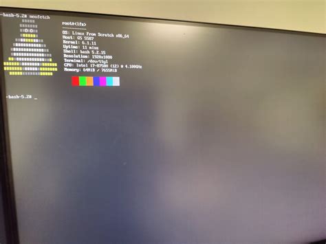 I Constructed Linux From Scratch Blinking Robots