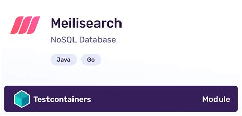 Testcontainers Meilisearch Module