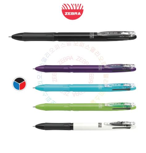 특가 할인 35 제브라 클립온 슬림 소프트 3색펜 B3az14 펜앤펜슬 티몬