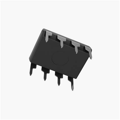 Microchip Small 3d Model Download Computer Accessories On