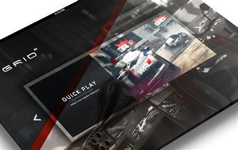 grid 2 gui for tablet on behance
