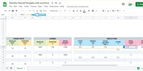 Free Google Sheets Payroll Templates How To Make One Spreadsheet Daddy
