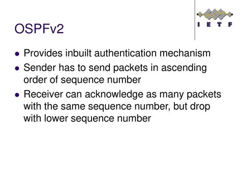 RPSEC WG Issues With Routing Protocols Security Mechanisms Ppt Download