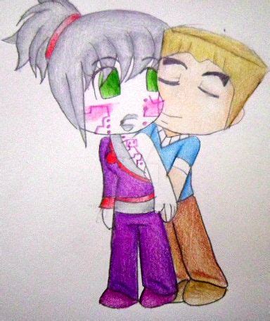 Chibi Pixal And Zane By Sammiethehedgehog On Deviantart