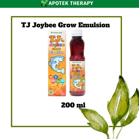 Jual Tj Joybee Grow Emulsion 200 Ml Shopee Indonesia