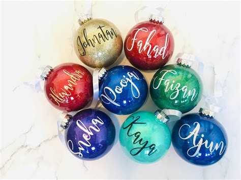 Personalized Christmas Ornament 3 Ornament With Name Christmas T