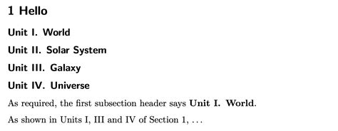 section titles modify subsection numbering in koma tex latex