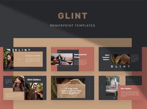 Glint Creative Powerpoint Template By Templates On Dribbble My Xxx
