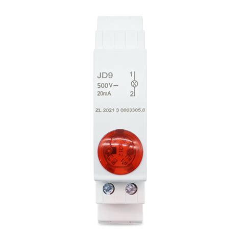 Red Led Signal Photovoltaic Indicator Light Dc500v Din Rail Mount Signal Light Shopee Philippines