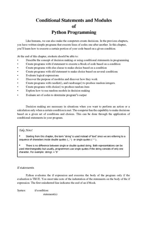 Solution Conditional Statements And Modules Of Python Programming