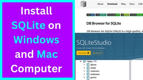 How To Install SQLite On Windows And Mac With Pic Examples