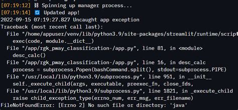 Deployement Issue Error Installing Requirements Community Cloud