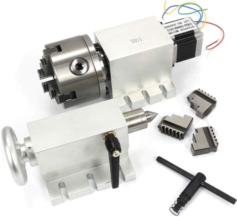 Rotary Tables Workholding 【US】Rotation A-axis CNC Router Rotary Table ...