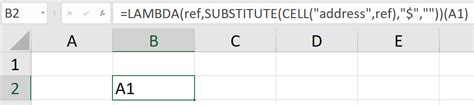 A Cell Reference Custom Function A Accounting