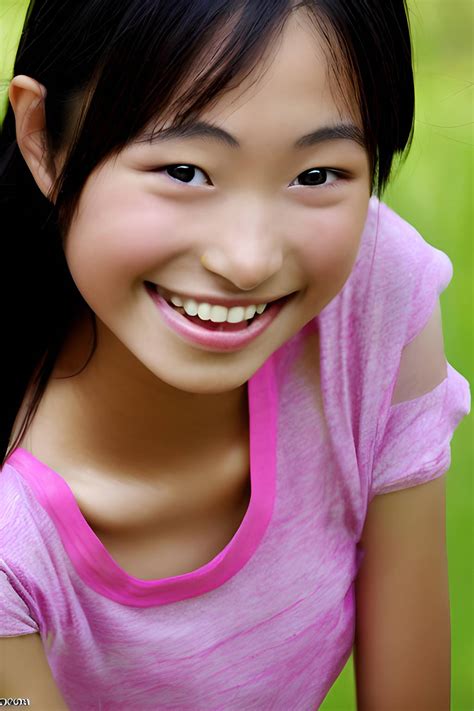 A Cute Asian Girl By Hlsent On Deviantart