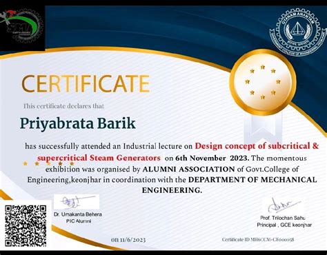 attended industrial lecture on steam generators priyabrata barik posted on the topic linkedin