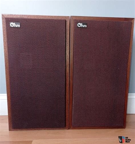 Ohm Model E Restored Speakers Photo 3819386 Uk Audio Mart