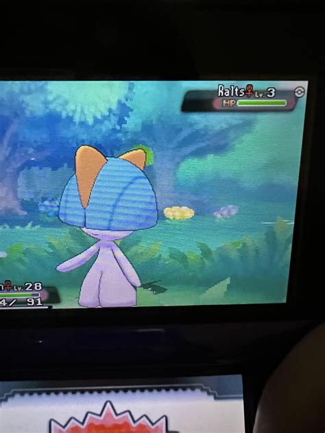 [gen6] After 327 I Find My First Shiny Ralts Only For It To Be The Wrong Gender Moving On To
