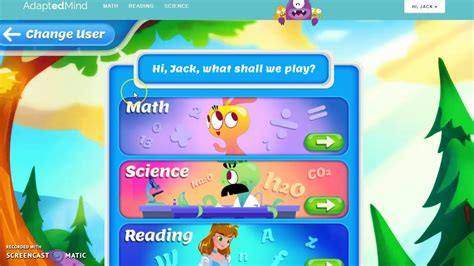 Demonstration Of Adapted Mind Website Youtube