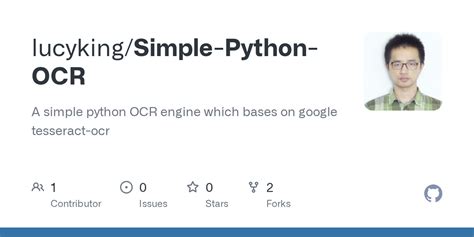 Github Lucykingsimple Python Ocr A Simple Python Ocr Engine Which