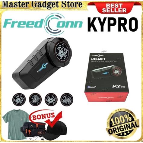 Jual Intercom Freedconn Kypro Bluetooth Helm Intercom Original Shopee