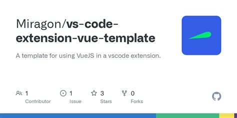 Github Miragonvs Code Extension Vue Template A Template For Using