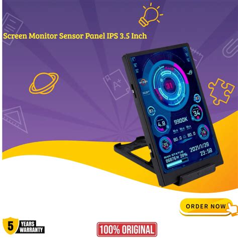 Jual Hlfec Second Screen Monitor Sensor Cpu Gpu Hdd Panel Ips 3 5 Inch