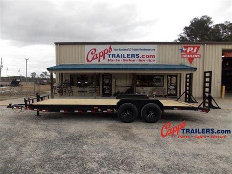 New 2025 Pj Trailers Pj Ccj2472bsbk Srrr 14k Equipment Trailer Dover North Carolina