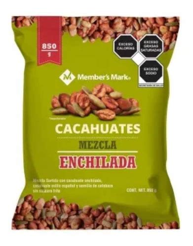 Mezcla De Cacahuates Enchilada Members Mark 850g Envío Gratis