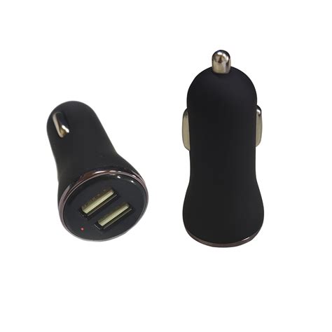 Hot Offer Car Usb Charger Dual Port Power Adapter Sc Usb W A Mobile Phones Tablets