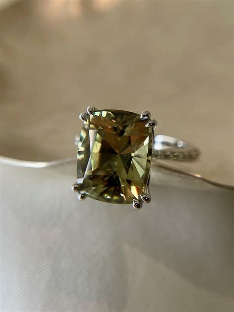 Diaspore Zultanite Gemstone Ring — Rox Gems And Jewellery