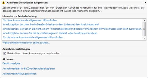 C Binding Viewmodel Error Xaml Parse Exception Stack Overflow