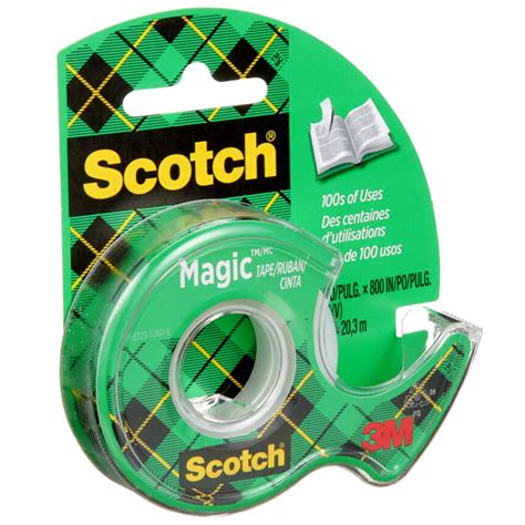 Scotch 3m Magic Tape With Matte Finish 800 In 119 Esf Rona