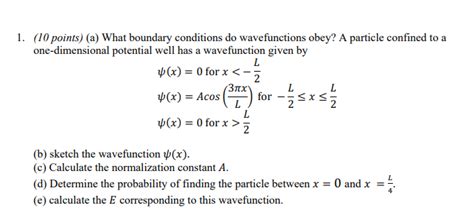Solved Points A What Boundary Conditions Do Chegg