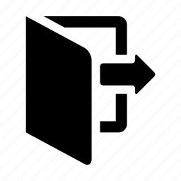 Door Entrance Exit Icon Download On Iconfinder