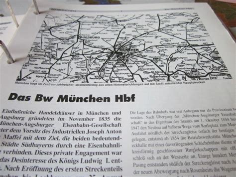 Bahnbetriebswerk Mit Gleisplan N 12 München Hbf 42s Eur 1760 Picclick De