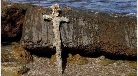 Diver Finds 900 Year Old Crusader Sword Off Israel Coast World News