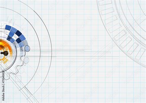 Abstract Structure Circuit Computer Cube Technology Business Bac Stock Vector Adobe Stock