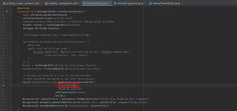 Java Do I Have To Keep The Fragment Ids Inside Navigation Graph As Same As Menu Item Id